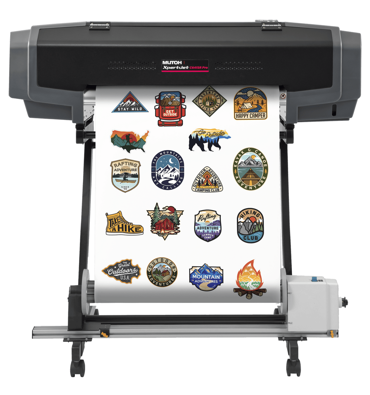 Mutoh XpertJet C641SR Pro 24” Eco-Solvent Desktop Printer/Cutter Combo